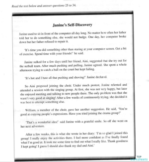 F3 PT3 READING SHORT ANSWERS. Interactive worksheet | TopWorksheets