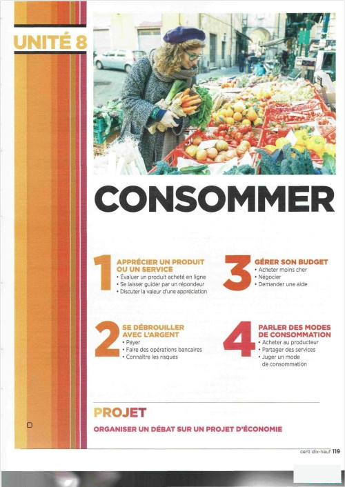 unité 8- consommer. Fiche interactive | TopWorksheets