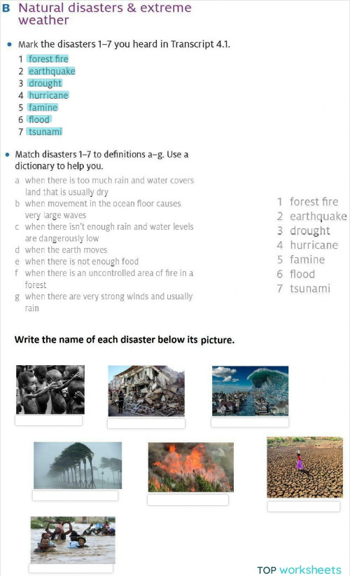 Intermediate 6 page 3. Interactive worksheet | TopWorksheets