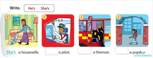 2nd grade He`s a hero 4 level. Interactive worksheet | TopWorksheets