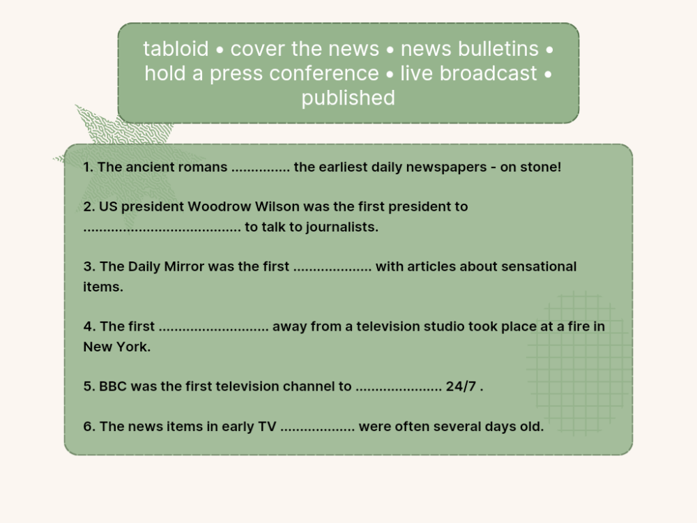 UNIT 2 - VOCABULARY. Interactive worksheet | TopWorksheets