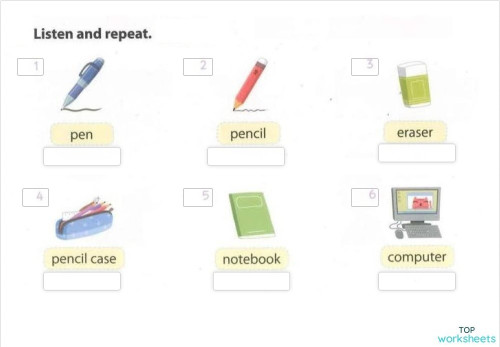 It S A Pencil Dictation Interactive Worksheet Topworksheets