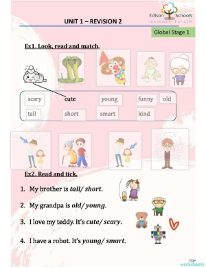 UNIT 1 REVISION 2. Interactive worksheet | TopWorksheets