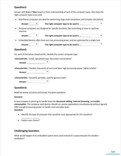 Unit 2 - Digital Systems Diagnostic (Computers and Networks ...