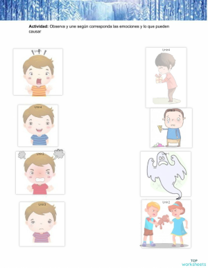 Emociones y sentimientos: fichas interactivas y ejercicios online ...