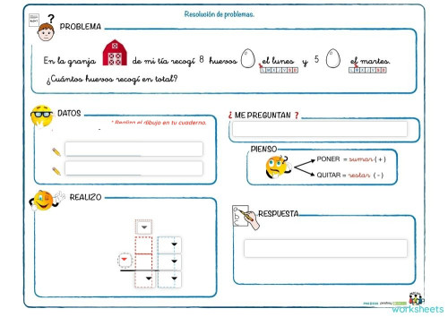 RESOLVEMOS PROBLEMAS DE COMPARACION. Ficha interactiva | TopWorksheets