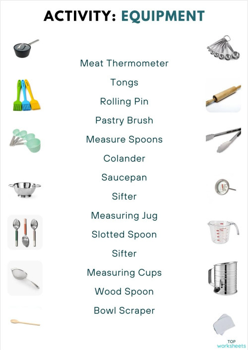 Food Technology: interactive worksheets and online exercises ...