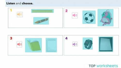 Interactive worksheets and online exercises in english | TopWorksheets