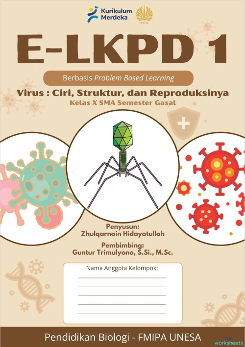 E-LKPD Sel Hewan dan Sel Tumbuhan. Interactive worksheet | TopWorksheets