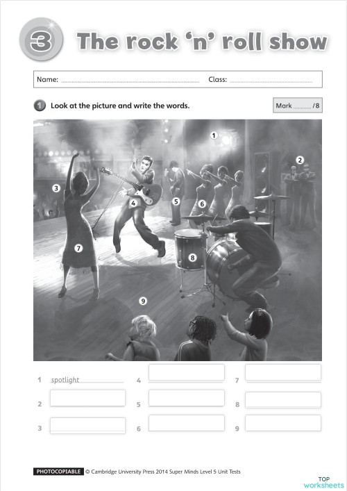 SM5 Unit3 Test. Interactive worksheet | TopWorksheets