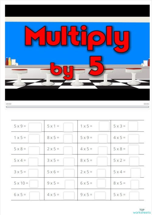 Multiplication and Division Fact Families. Interactive worksheet ...