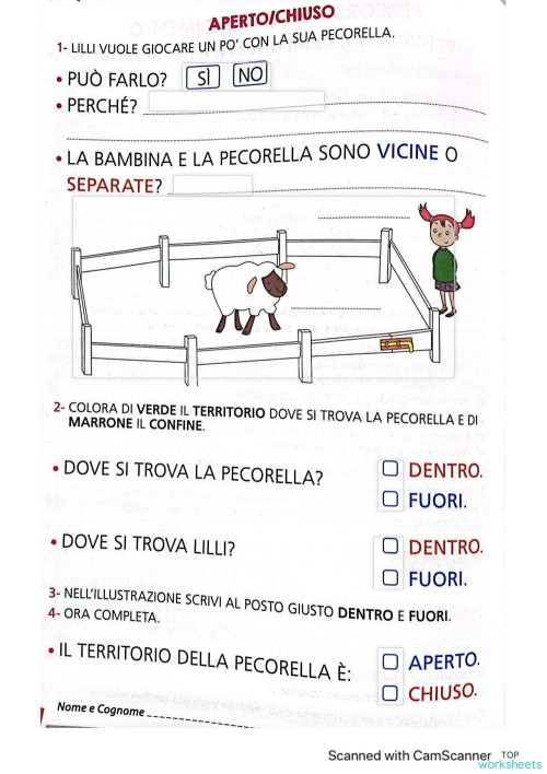 Interactive worksheets and online exercises in italian | TopWorksheets