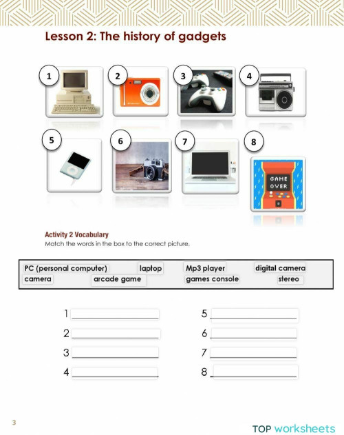 Access 6 - T2 - U5 - L2 - Act 2. Interactive worksheet | TopWorksheets