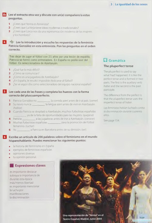 3. La igualdad de sexos 59 -3.2 El machismo y el feminismo. Ficha ...