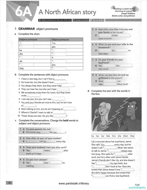 Kids- Cambridge - writing 1. Interactive worksheet | TopWorksheets