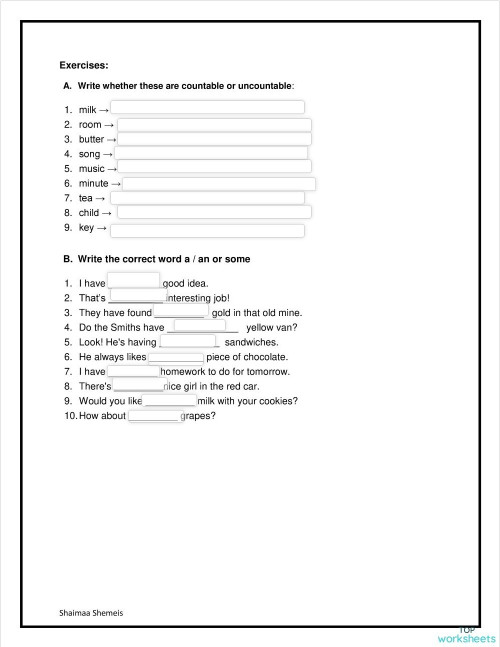 School Objects Interactive Worksheet Topworksheets