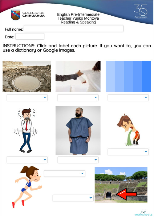 Chapter 2 - Maximus Gladiator. Interactive worksheet | TopWorksheets