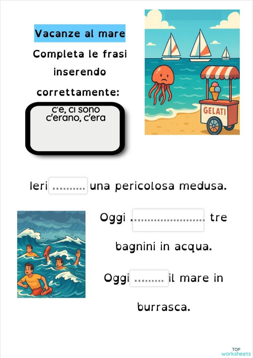 parole con GN. Scheda interattiva | TopWorksheets
