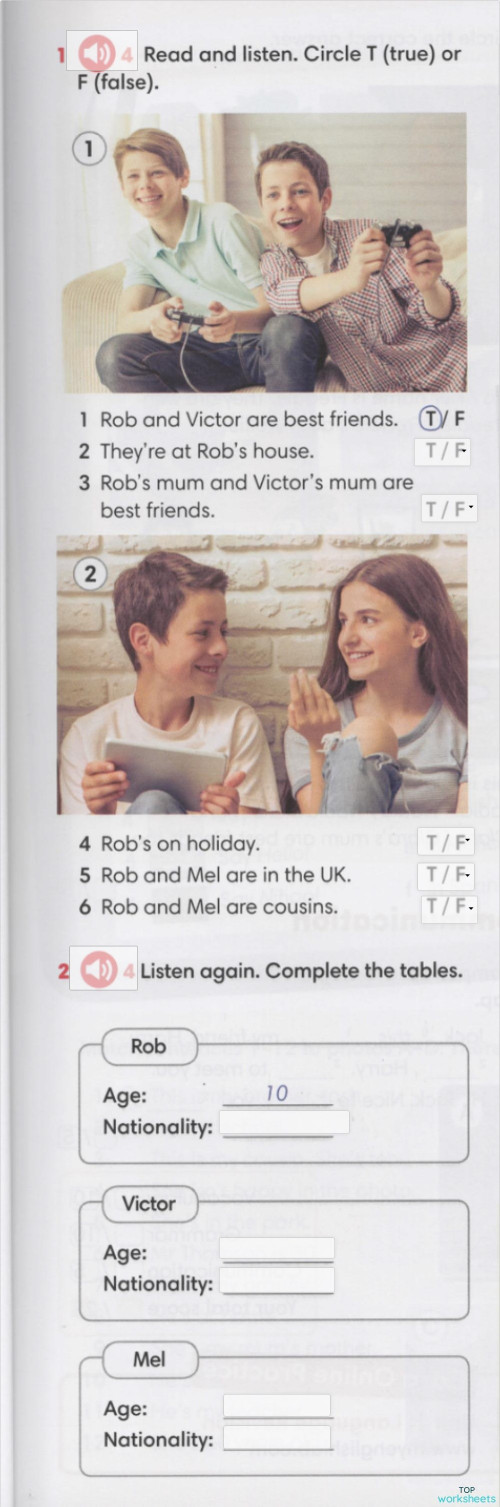 Go getter 1 unit 1.6. Interactive worksheet | TopWorksheets