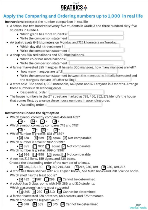 Expnded Form PP. Interactive worksheet | TopWorksheets