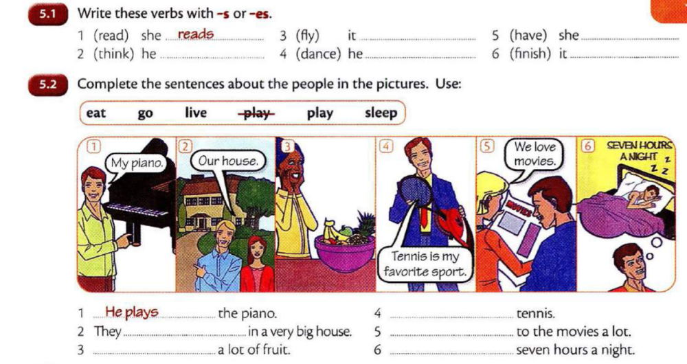 Present Simple Interactive Worksheet Topworksheets