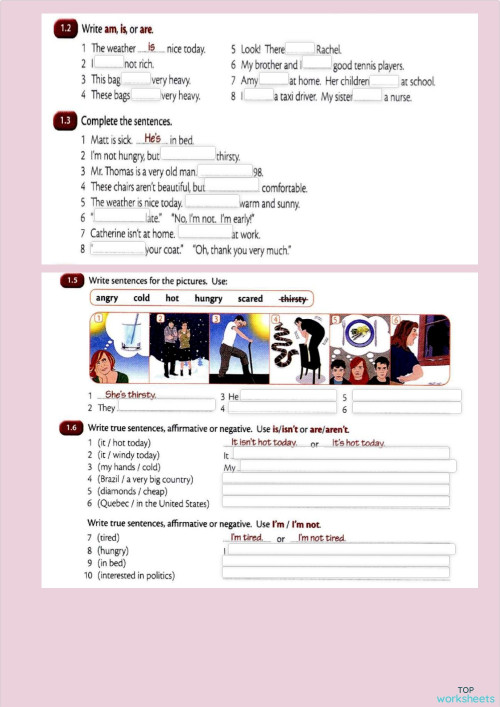 Present simple. Interactive worksheet | TopWorksheets