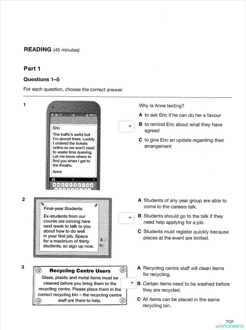 2024-01-2a/PREL1-Ex4/READ. Interactive worksheet | TopWorksheets