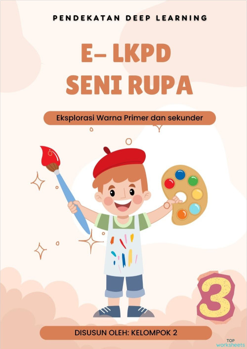 e lkpd materi warna primer dan sekunder kelompok 2. Lembar kerja ...