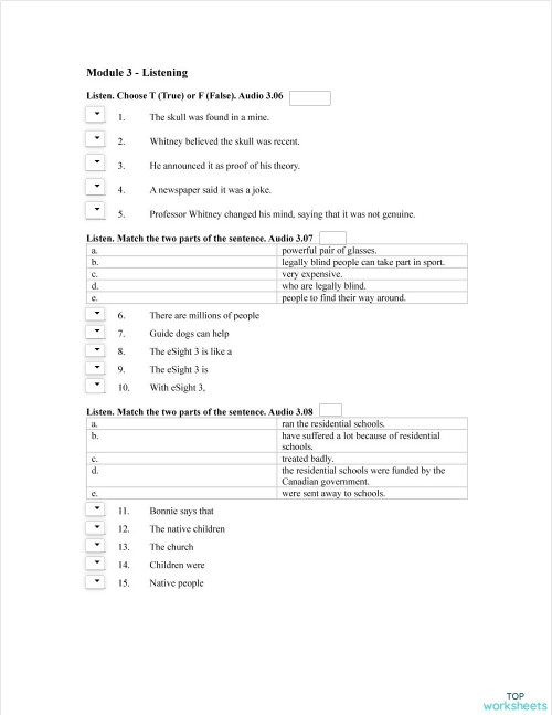 Day 13 Listening Comprehension 1st Conditional Gym Vocabulary ...