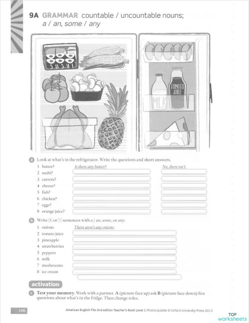 AEF1_9A_Vocab_Gram. Interactive worksheet | TopWorksheets
