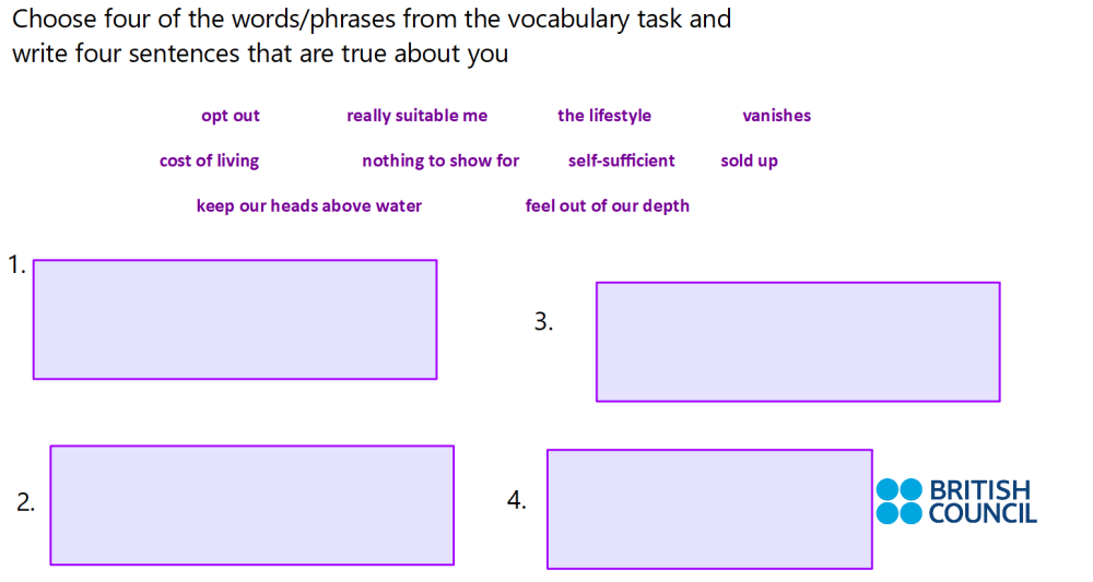 Booster class upper int. Interactive worksheet | TopWorksheets