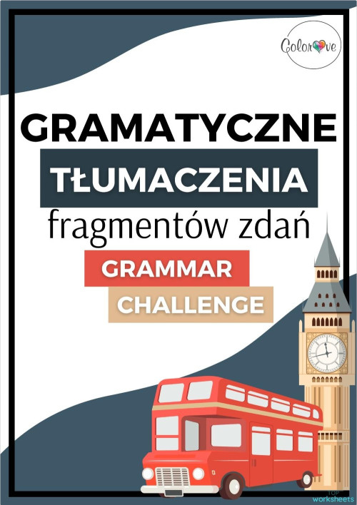 Translations #1. Interactive worksheet | TopWorksheets