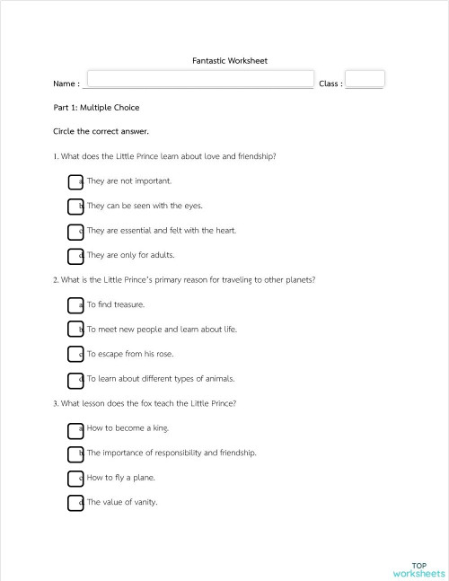KET - Writing Task 2. Interactive worksheet | TopWorksheets