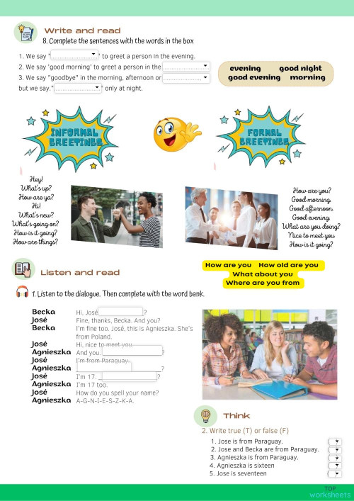 READING COMPREHENSION. Interactive worksheet | TopWorksheets