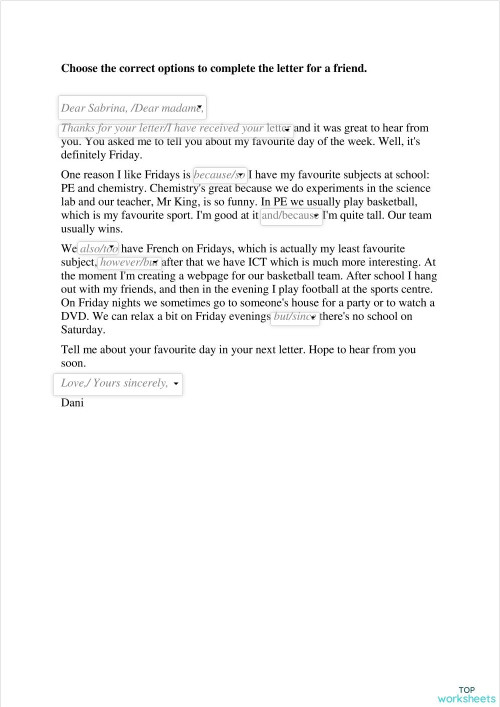 Linking devices activity. Interactive worksheet | TopWorksheets