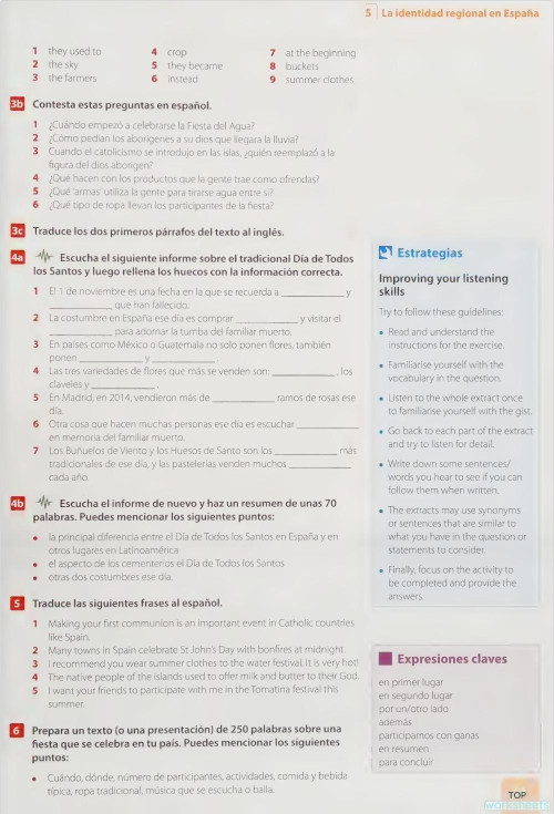 5. La identidad regional en España 93. Ficha interactiva | TopWorksheets
