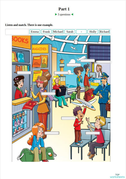 ALPHABET - 02 - Letters and Words - LISTENING - TM0003. Interactive ...