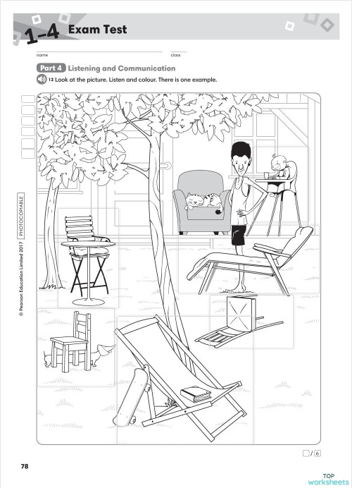 5 Grade. Listening Comprehension. 1 Term. Interactive worksheet ...