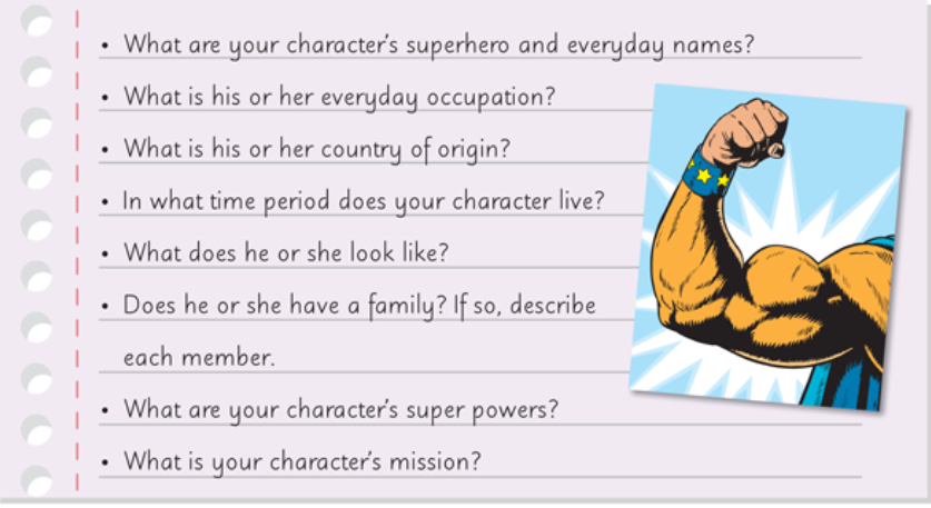 Inventing superpowers. Interactive worksheet | TopWorksheets