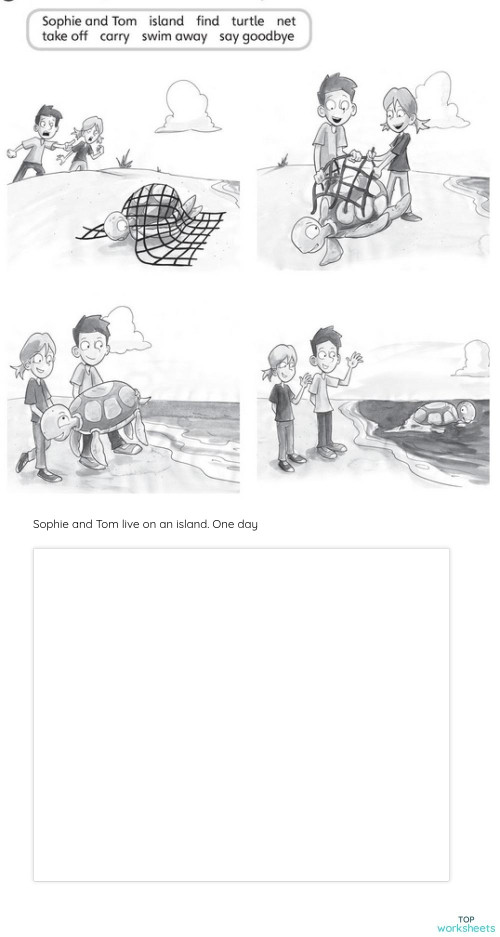 Super Minds 3 - Unit 5 - Story. Interactive worksheet | TopWorksheets