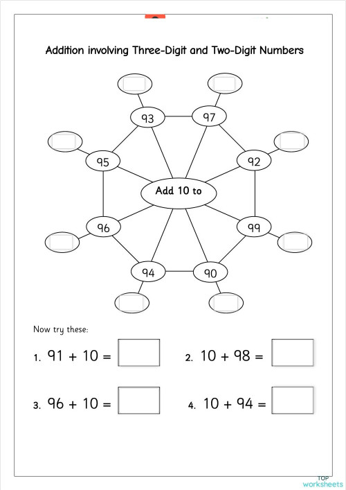 M_G02M05L25_WC01_Addition of Three-Digit and Two-Digit Numbers (With Regrouping). Interactive ...