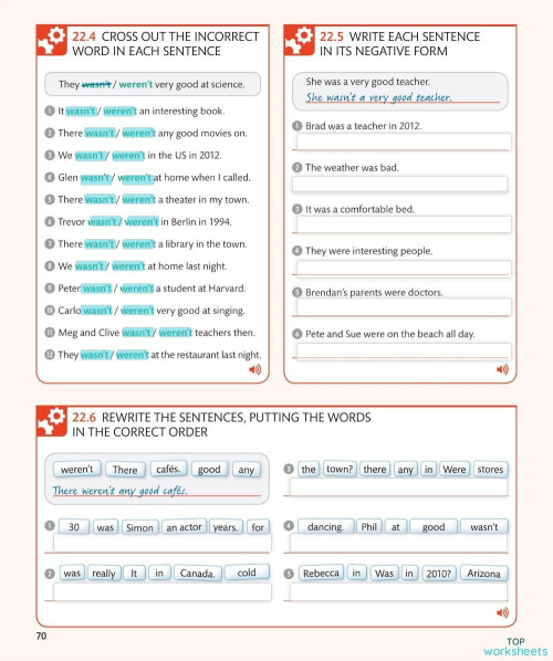 Activity 1 - CLASS 2 B. Interactive worksheet | TopWorksheets