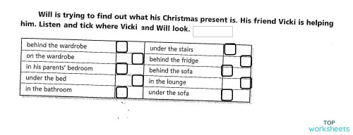 Listening comprehension: interactive worksheets and online exercises ...