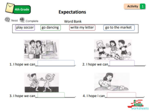 4TH ACTIVITY 1 EXPECTATIONS. Interactive worksheet | TopWorksheets