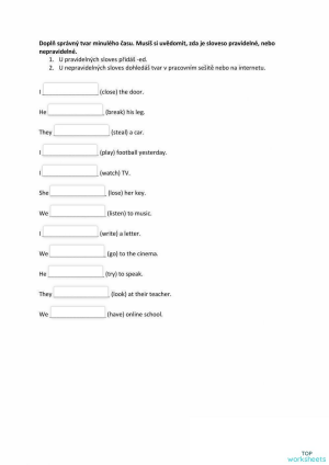 Interactive worksheets and online exercises in Czech Republic ...