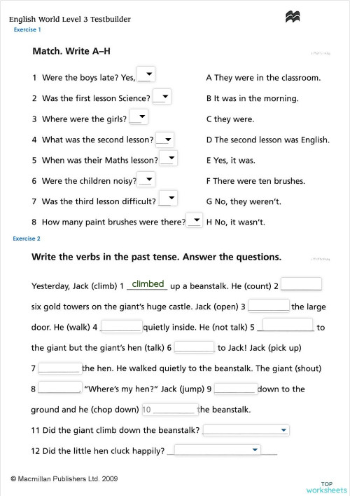am not, is not, are not. Interactive worksheet | TopWorksheets