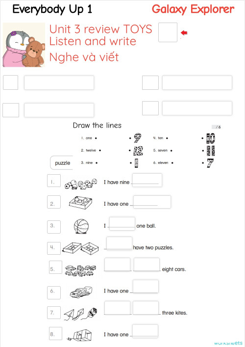REVIEW: UP1_U3_LESSON_4. Interactive worksheet | TopWorksheets