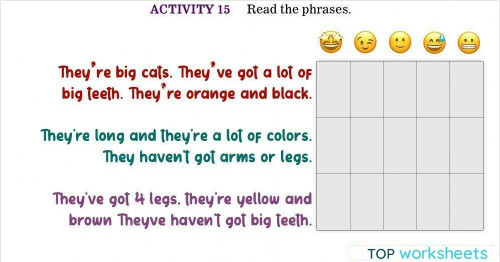 KB107 Section 3 Activity 15. Interactive worksheet | TopWorksheets