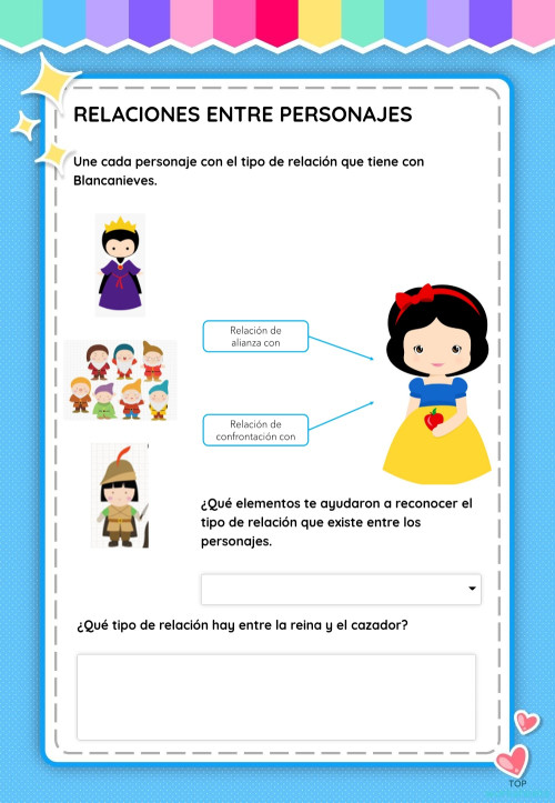 Descripción de personajes: fichas interactivas y ejercicios online ...