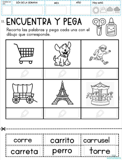 LECTURA: fichas interactivas y ejercicios online | TopWorksheets
